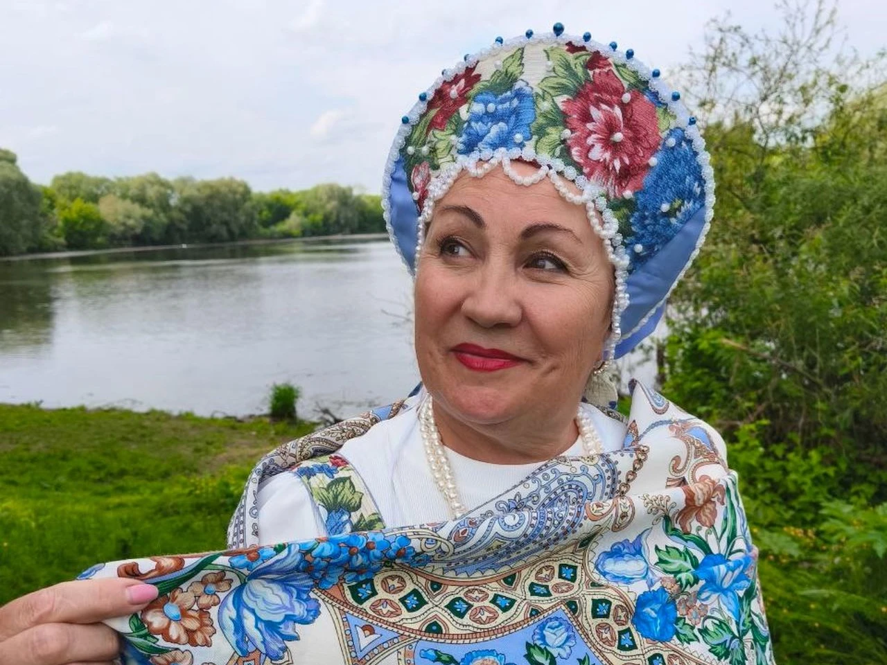 Коломчанка представила авторскую коллекцию русских народных костюмов – Последние новости Коломны ...